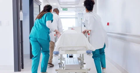 Hospital Running Stock Footage ~ Royalty Free Stock Videos | Pond5