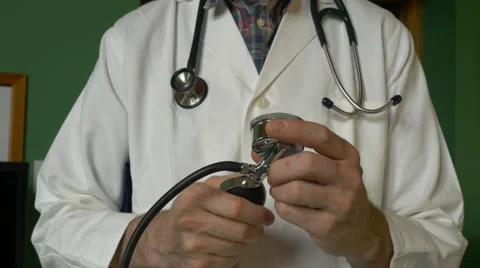 Doctor using medical tools blood pressur... | Stock Video | Pond5