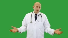 Doctor Shrugging Shoulders