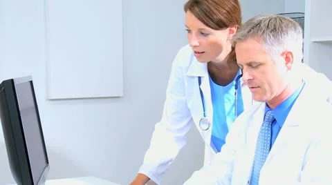 Doctors Using Patient Clinical Stock Footage ~ Royalty Free Stock ...