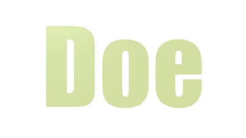 Doe Word Cloud Animated Isolated On Whit... | Stock Video | Pond5