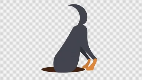 Dog. Animation of a dog digging the grou... | Stock Video | Pond5