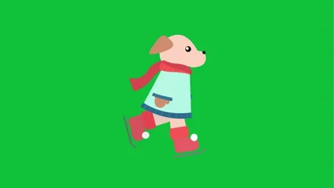 Dog with a man drees wearing running ani... | Stock Video | Pond5