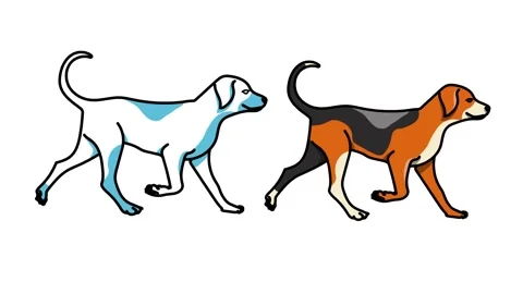 Animated Dogs Stock Videos – Royalty-Free HD & 4K Videos | Pond5