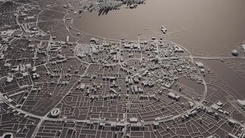 Qatar 3D Map Stock Video Footage | Royalty Free Qatar 3D Map Videos | Pond5