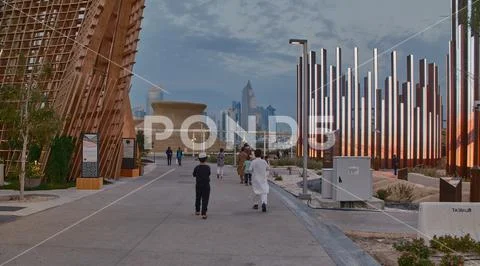 Doha, Qatar-March 8 2024: Qatar expo 2023 in Al Bidda park Doha, Qatar ...