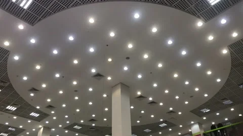 Doha,Qatar-03/05/2022:Gypsum false ceili... | Stock Video | Pond5