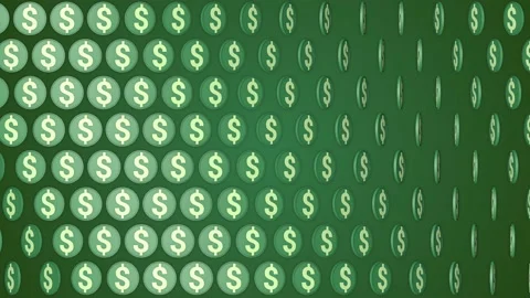 Dollar american money green background r... | Stock Video | Pond5