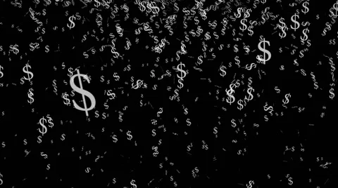 Falling Dollar Signs Stock Video Footage | Royalty Free Falling Dollar ...