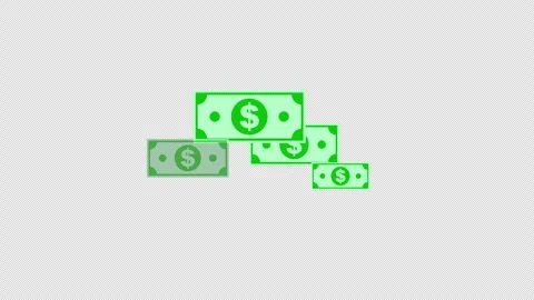 dollar transfer icon money Animation loo... | Stock Video | Pond5