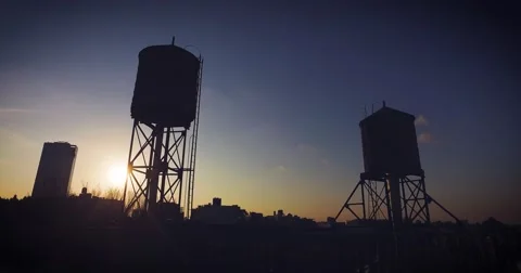 Water Towers Stock Footage ~ Royalty Free Stock Videos | Pond5