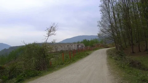 Dolly Tracking Pov Front Shot View Of Dr... | Stock Video | Pond5