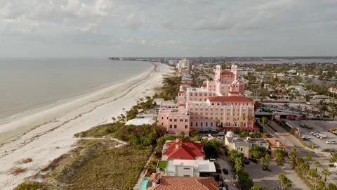 The Don CeSar Closed after Hurricane Mil... | Stock Video | Pond5