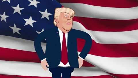 Donald Trump Animation Stock Videos – Royalty-Free HD & 4K Videos | Pond5
