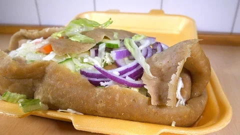 Kebab Takeaway Stock Video Footage | Royalty Free Kebab Takeaway Videos ...