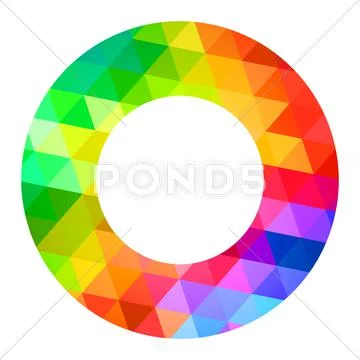 Donut Circle Color Palette Guide: Graphic #48567293