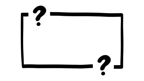 Doodle frame with question marks, hand d... | Stock Video | Pond5