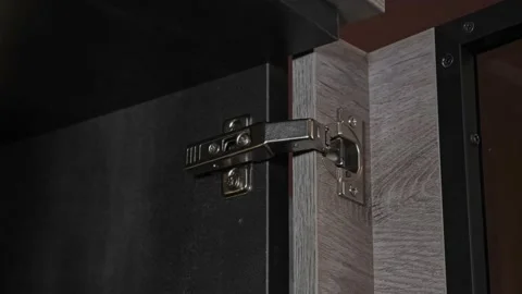 Door opening and closing mechanism | Stock Video | Pond5