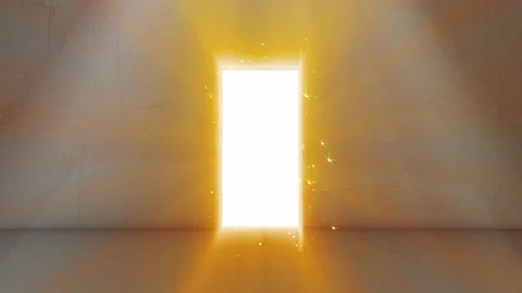Doors Opening To Bright Light Stock Video Footage | Royalty Free Doors ...