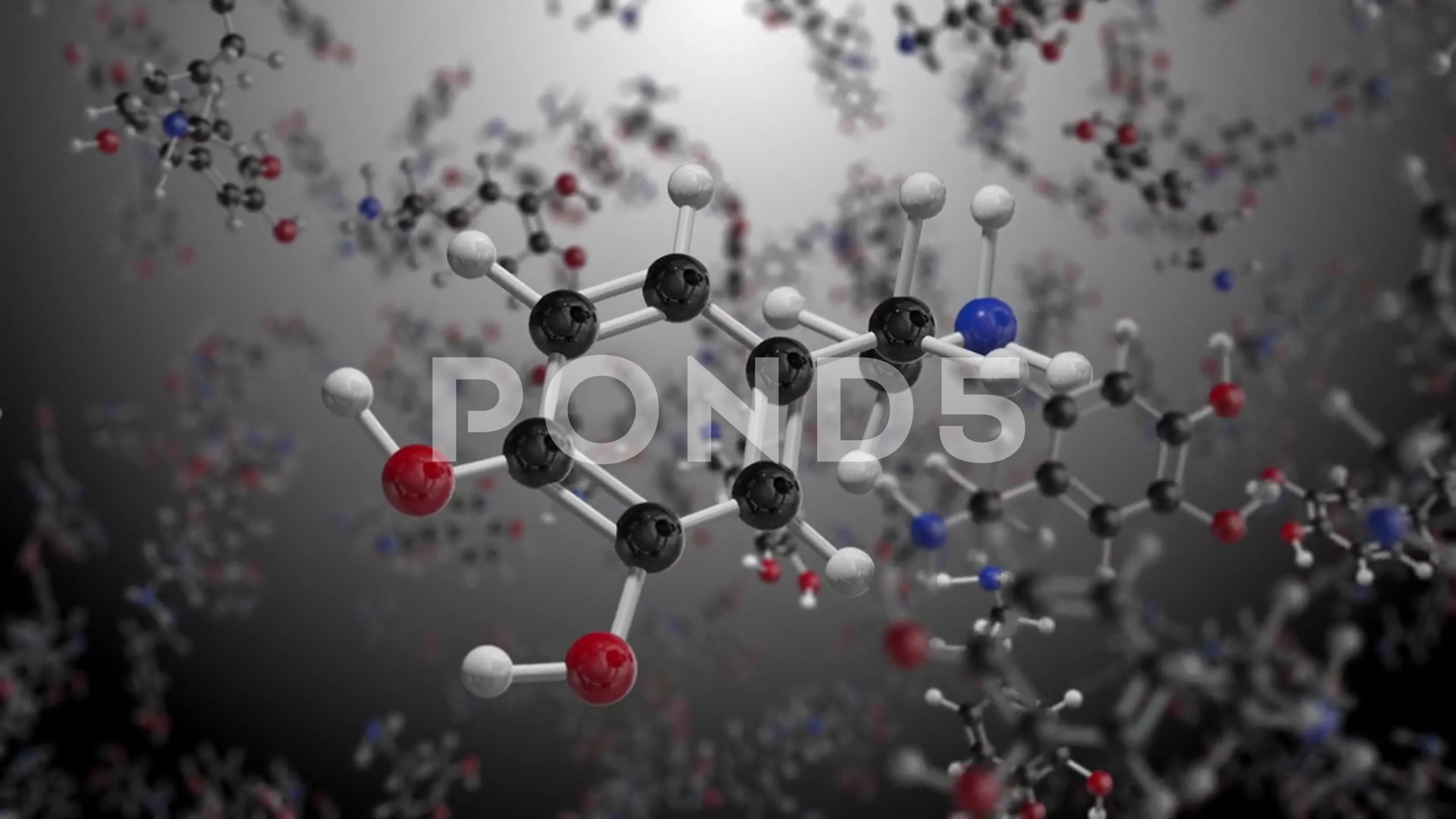3d Dopamine Molecule