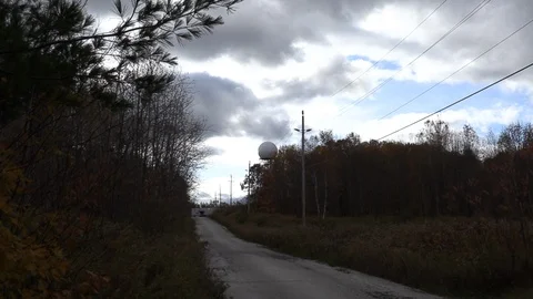Doppler radar station detecting severe w... | Stock Video | Pond5