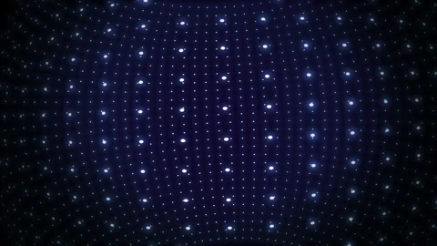 Dot sphere, optical illusion graphics an... | Stock Video | Pond5