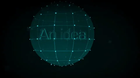 Dots Forming 3D Shapes ~ After Effects Template #24999831