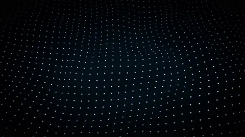 Dots wave animation background | Stock Video | Pond5