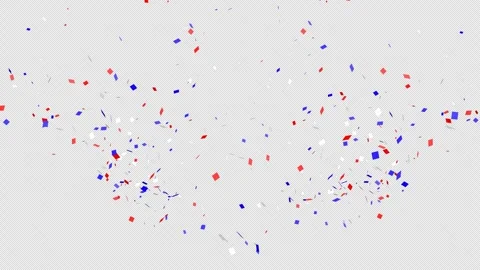 Confetti Transparent Background Stock Video Footage | Royalty Free Confetti Transparent ...