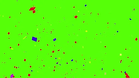Greenscreen Confetti Explosion Stock Videos – Royalty-Free HD & 4K Videos
