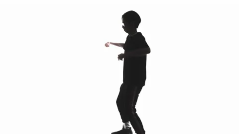 Hip Hop Dancer Shadow Silhouette Stock Video Footage | Royalty Free Hip ...