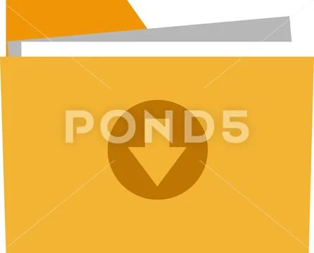 Download File Folder Icon.: Royalty Free #273534042