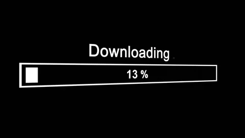 Download Process Animation on Black Back... | Stock Video | Pond5