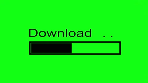 downloading app animation. download bar ... | Stock Video | Pond5