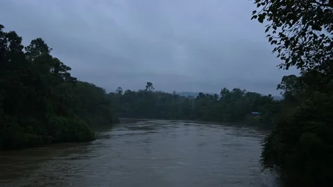 Downstream View of the Kalu Ganga River ... | Stock Video | Pond5