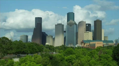 Downtown Houston Time Lapse-Full Resolut... | Stock Video | Pond5