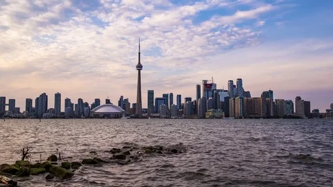 Toronto Time Time Lapse From Time Night Stock Footage ~ Royalty Free ...