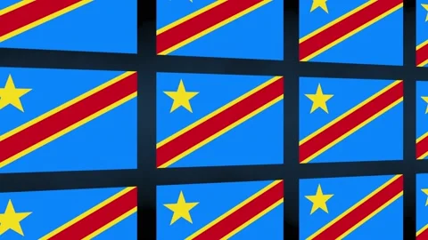 DR Congo Flag animation 3d, National Fla... | Stock Video | Pond5