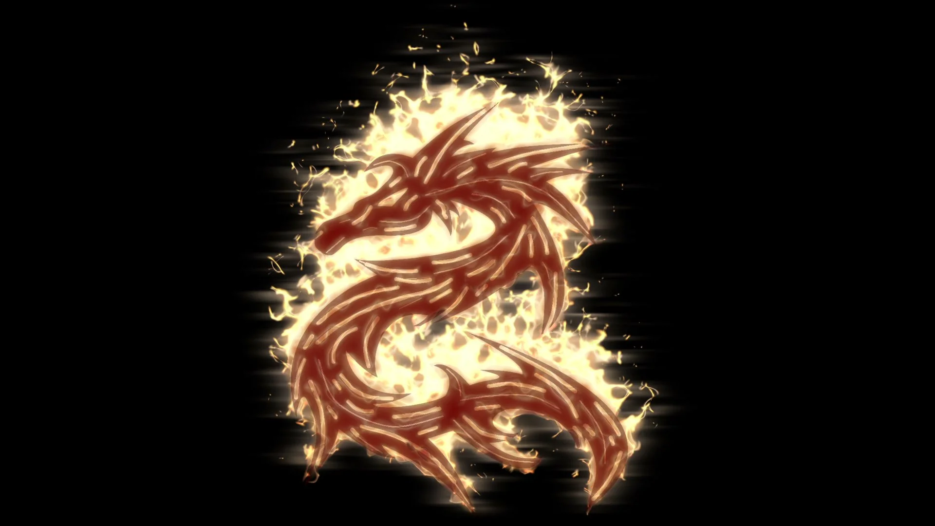 Animated Dragon Fire