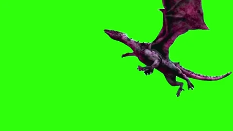 dragon green screen - dragon chroma key ... | Stock Video | Pond5