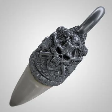Dragon tooth ~ 3D Model ~ Download #91002410 | Pond5