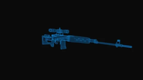 3D Sniper Stock Footage ~ Royalty Free Stock Videos | Pond5