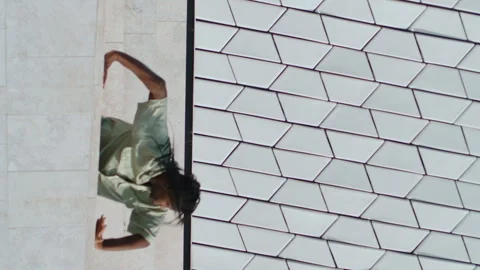 Dramatic guy rehearsing dance street ver... | Stock Video | Pond5