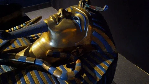 Dramatic pan of a beautiful Ancient Egyp... | Stock Video | Pond5