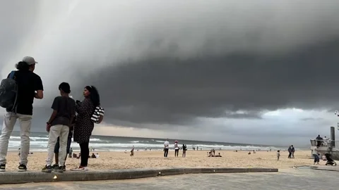 Dramatic time-lapse shot, thick layer of... | Stock Video | Pond5