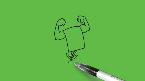 Cartoon Body Outline Stock Videos – Royalty-Free HD & 4K Videos | Pond5