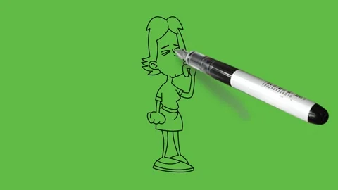 Girl Face Left Stock Videos – Royalty-Free HD & 4K Videos | Pond5