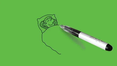 Sleeping Draw Stock Videos – Royalty-Free HD & 4K Videos | Pond5