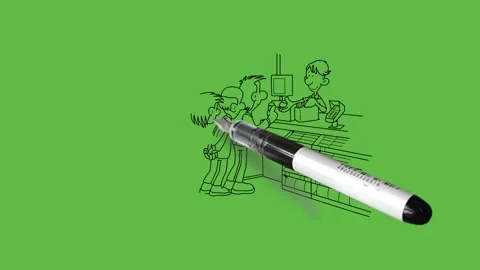 Draw Queue Stock Videos – Royalty-Free HD & 4K Videos