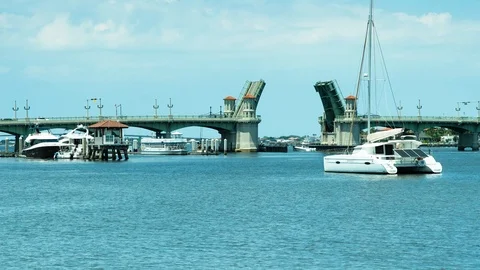 Drawbridge Closing Stock Video Footage | Royalty Free Drawbridge ...